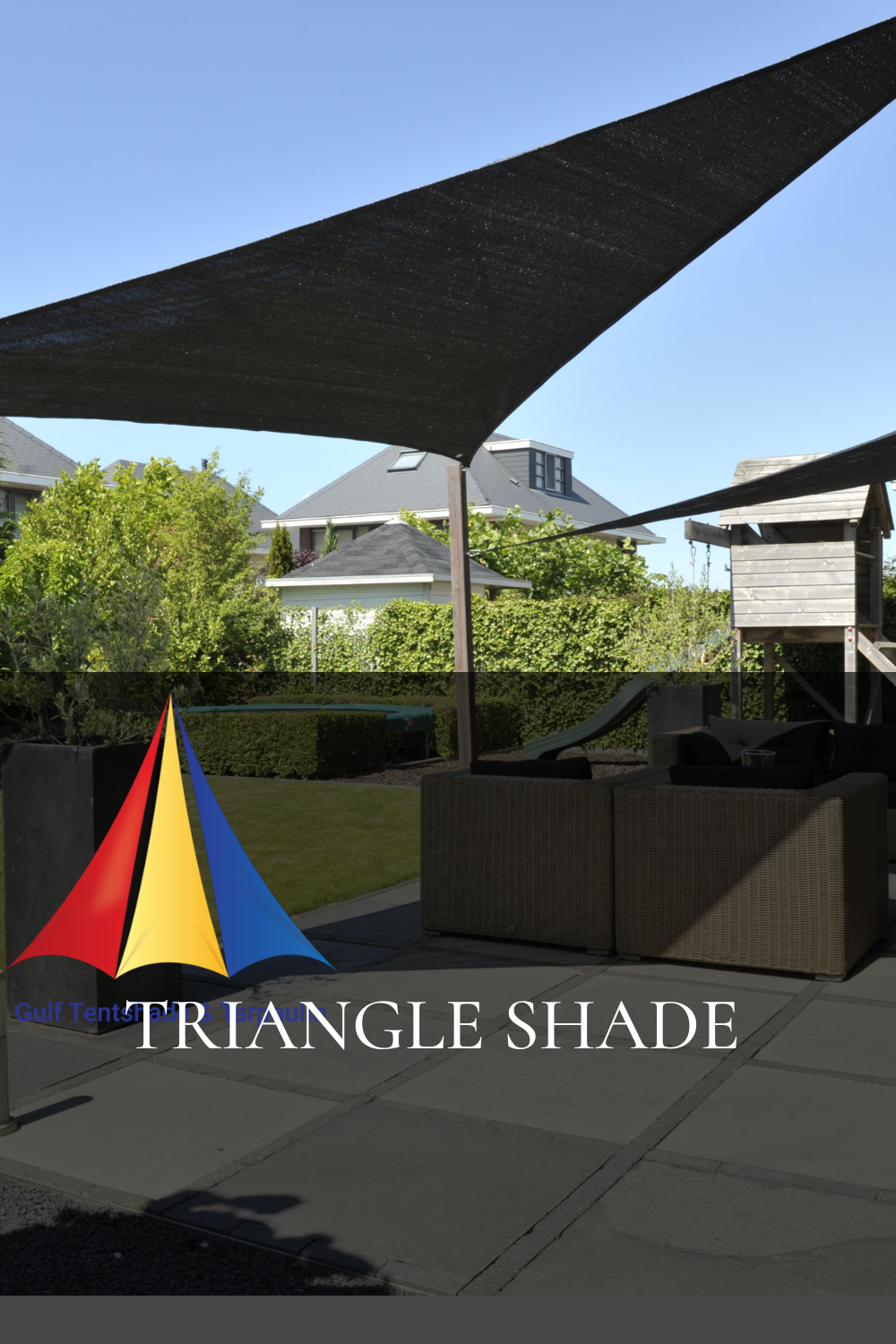 Triangle Shades in Abu Dhabi
