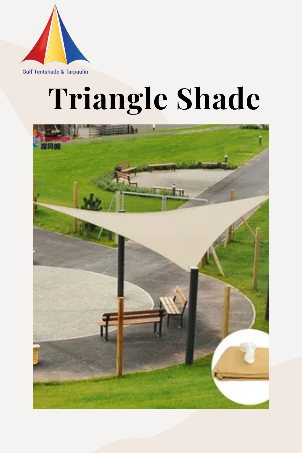 Triangle Shades in Abu Dhabi