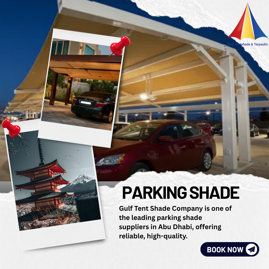 Steel Parking Shades in Abu Dhabi